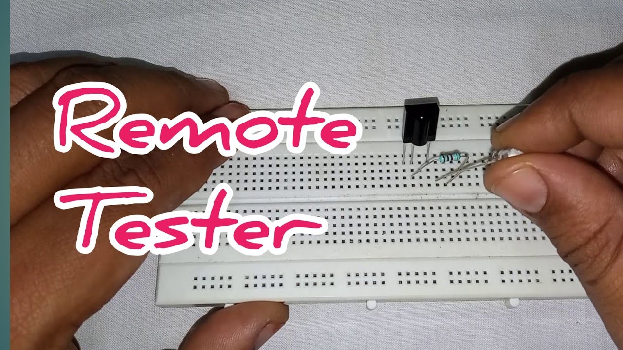 ir sensor using remote tester || cms || circuits made simple || - YouTube