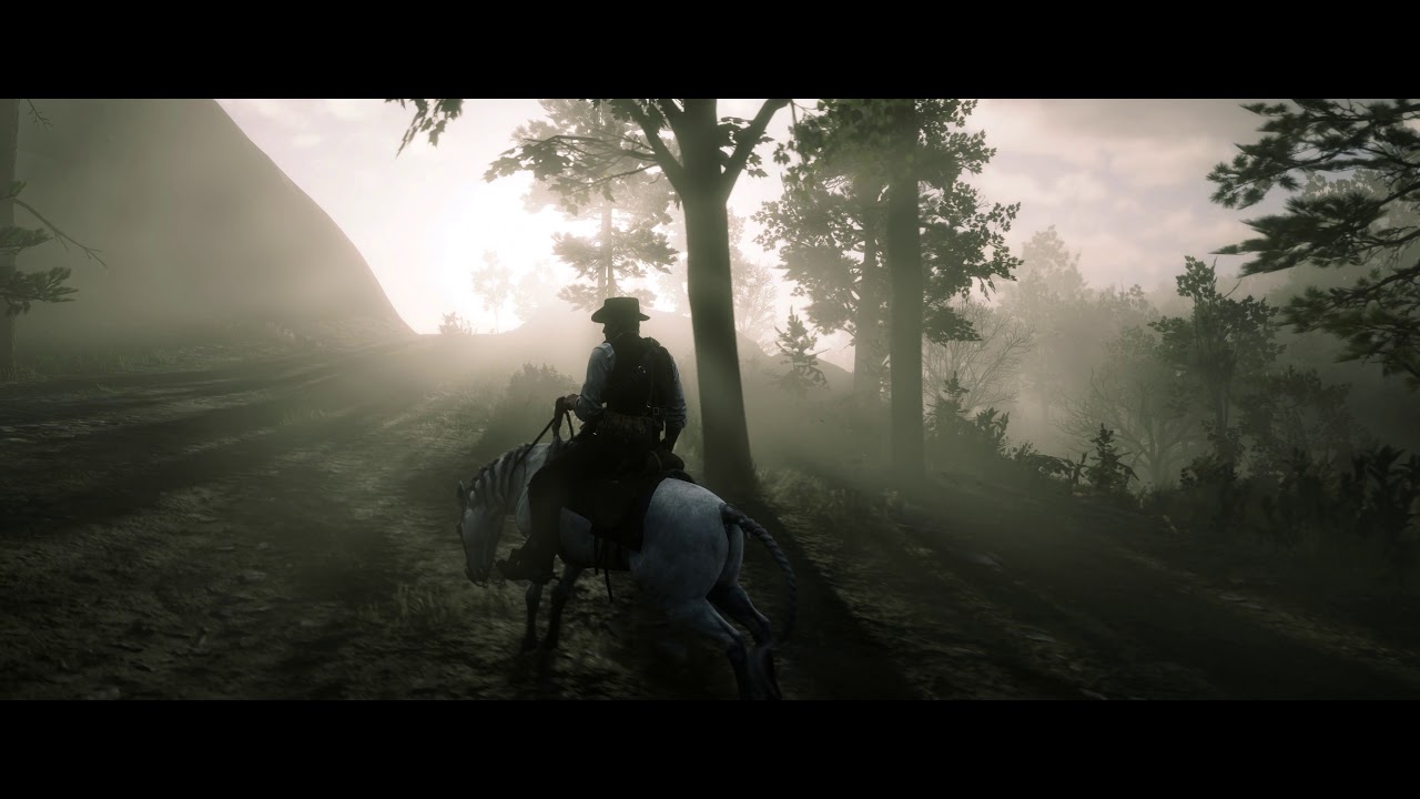 RED DEAD REDEMPTION 2 / ROAD FROM WAPITI INDIAN RESERVATION TO WAN Horn ...