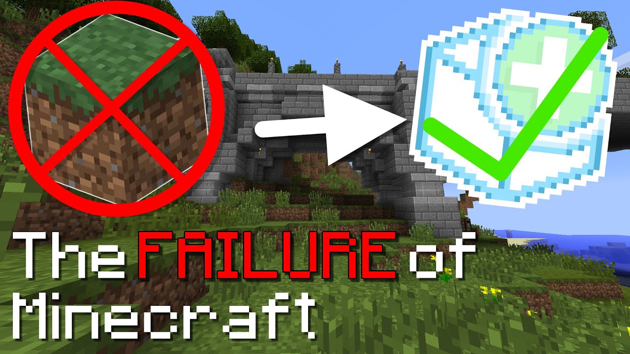 The Failure of Minecraft Game Design - YouTube