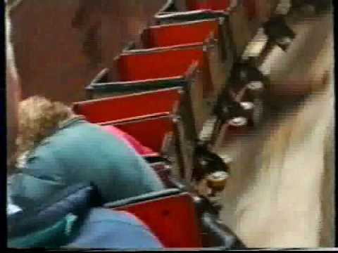 Runaway Train at American Adventure Theme Park (UK) 1997 - YouTube