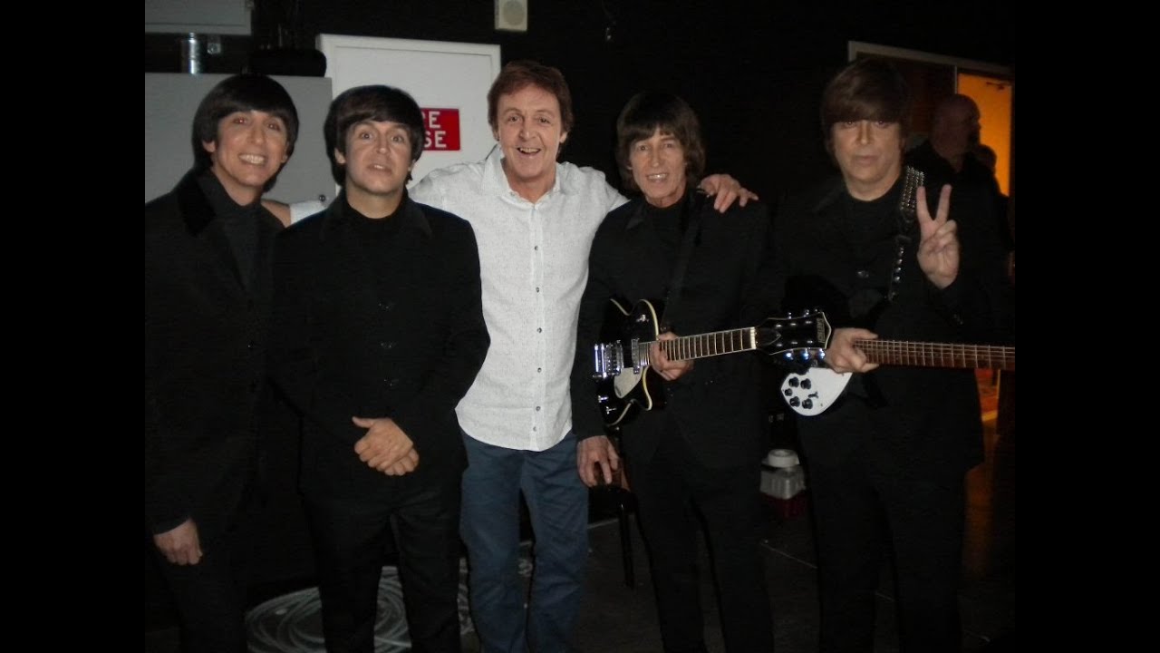 Beatles Live Tribute Concert with Paul McCartney backstage! - YouTube