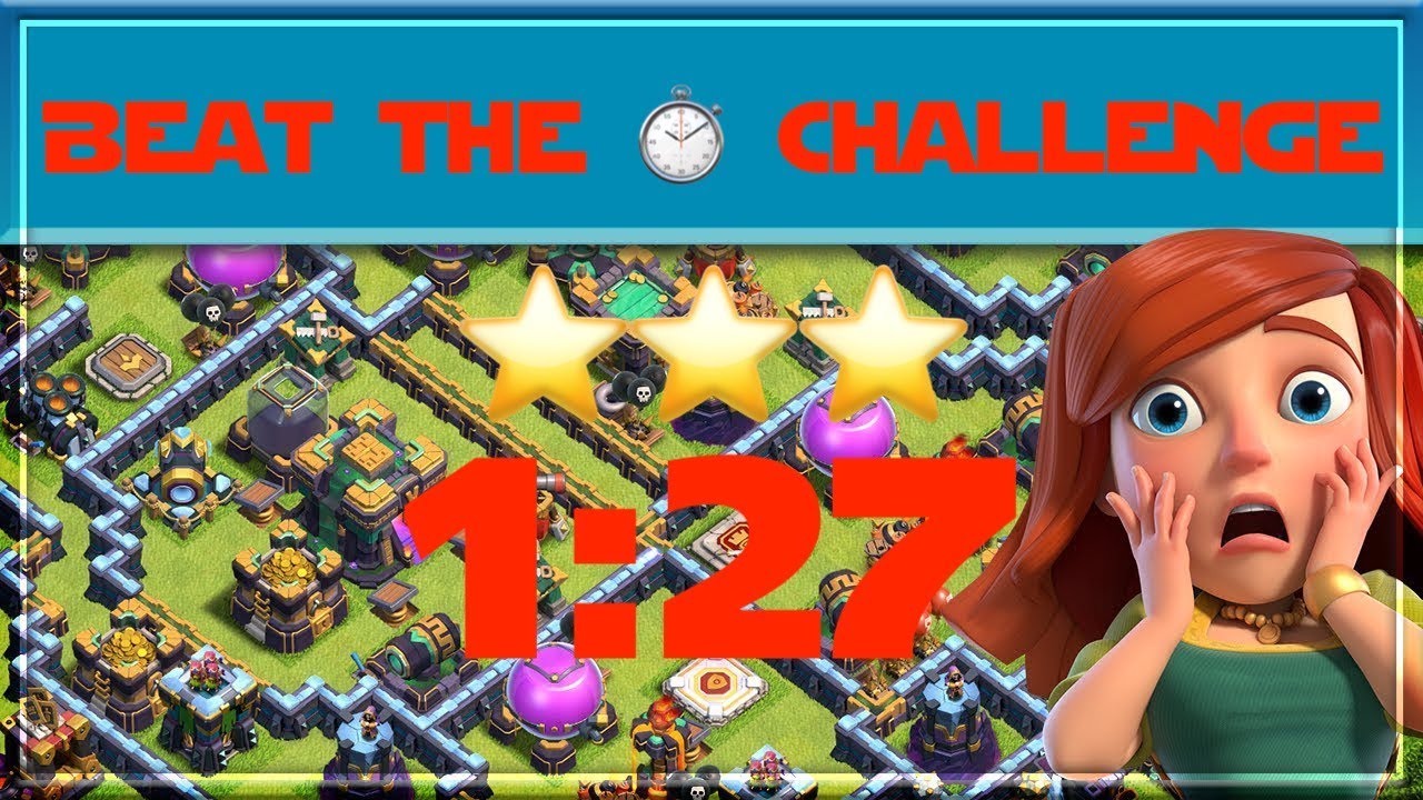 Beat The Clock 3 Stars in 87 seconds - YouTube