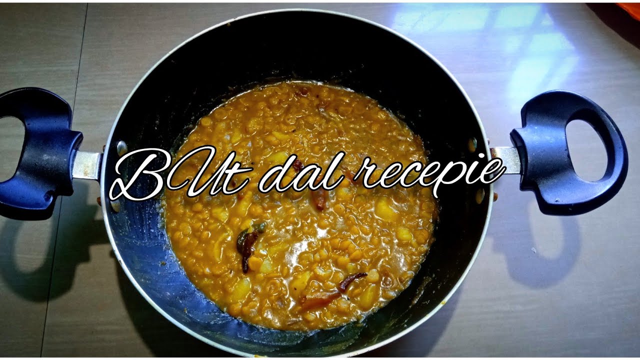 Boot Dal recipe Assamese//chana dal recipe // mur dhoronere bonalu aji ...