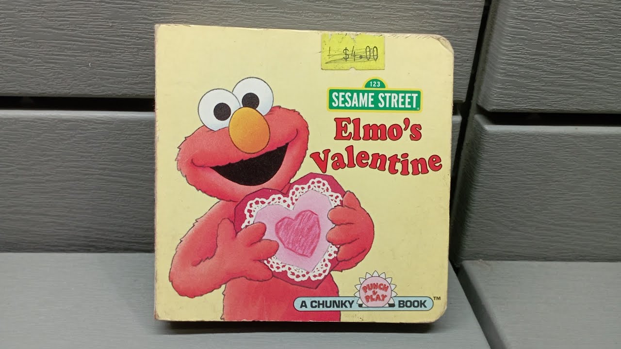 SESAME STREET Elmo's Valentine // Story Book - YouTube