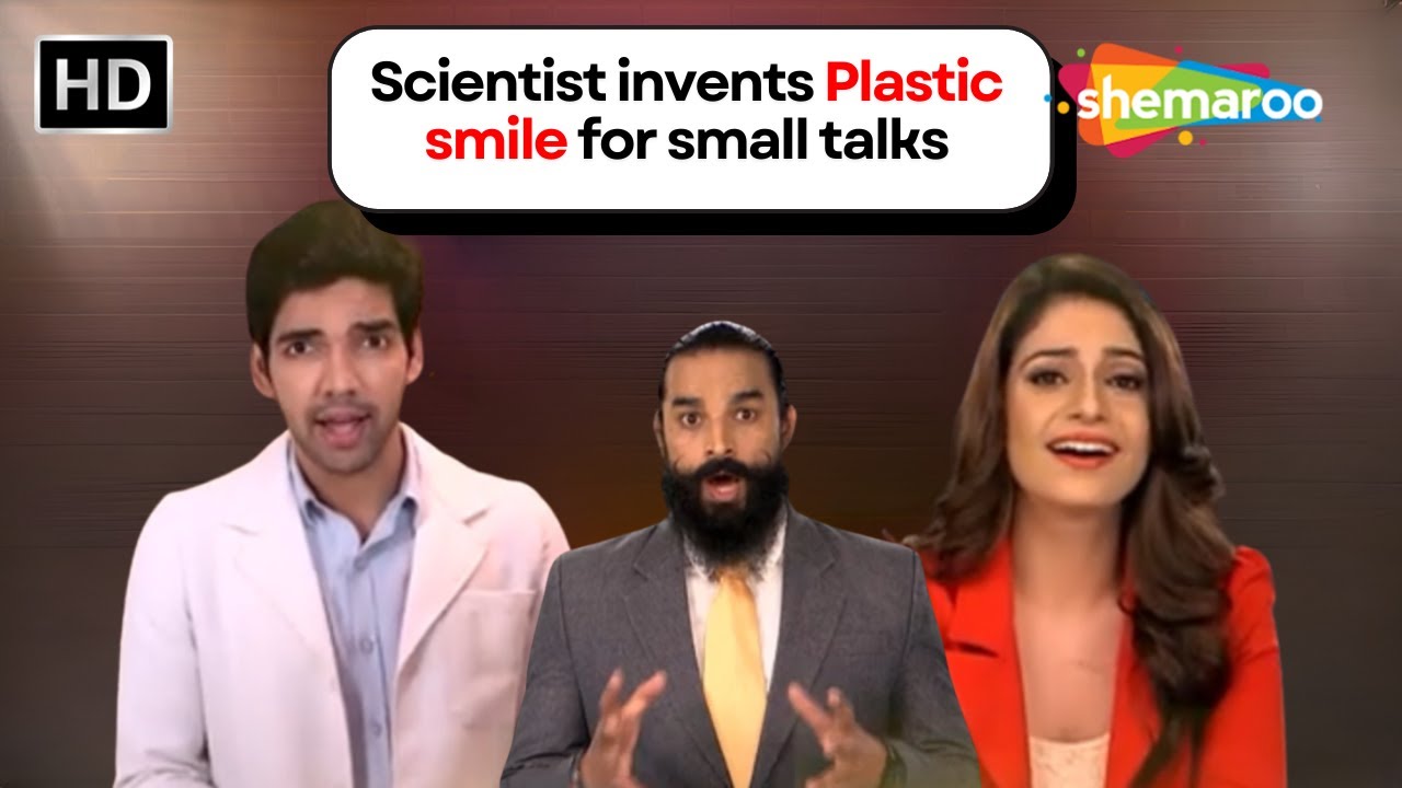 Frustrated with Small Talks, Scientist Invents Plastic Smile | No News ...