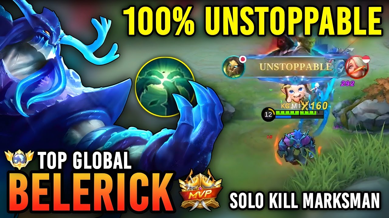 UNSTOPPABLE!! BELERICK BEST BUILD 2023 | TOP GLOBAL BELERICK GAMEPLAY ...