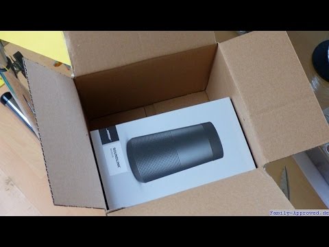Bose Soundlink Revolve Unboxing - YouTube