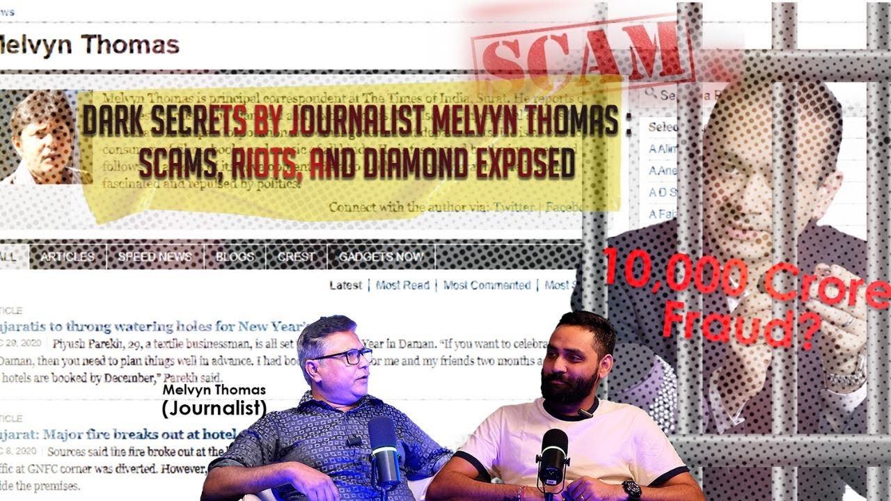Dark Secrets By Journalist Melvyn Thomas : Scams, Riots, and Diamond ...