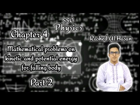 SSC Physics Chapter-4 Maths about potential and kinetic energy Part-2 ...