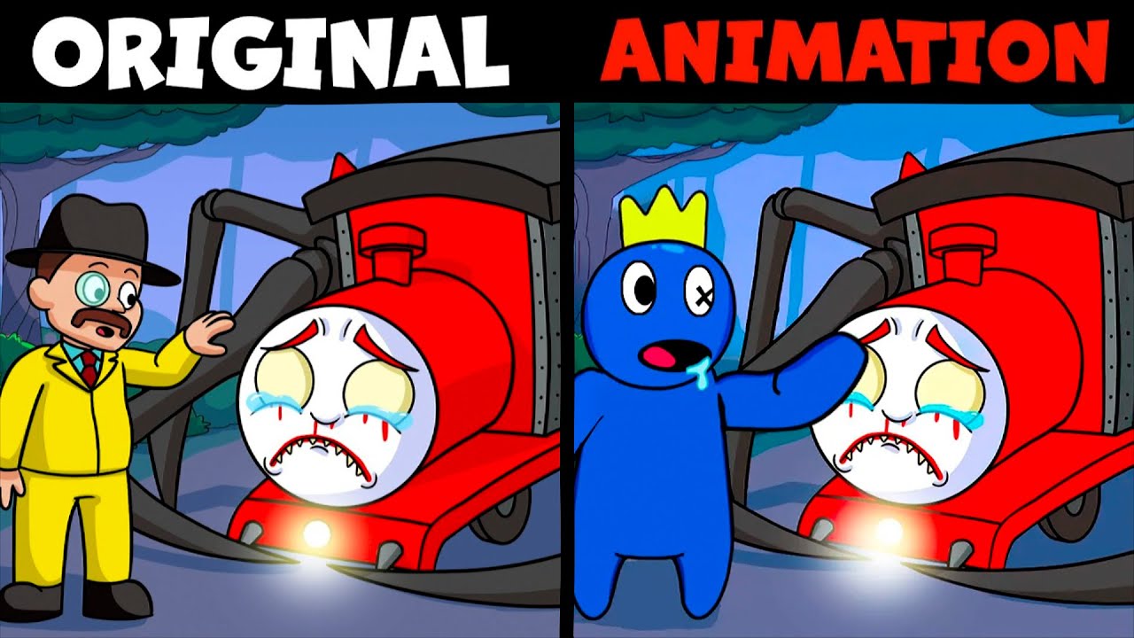 Choo Choo Charles - Hungry Pig vs 2d Animation - YouTube