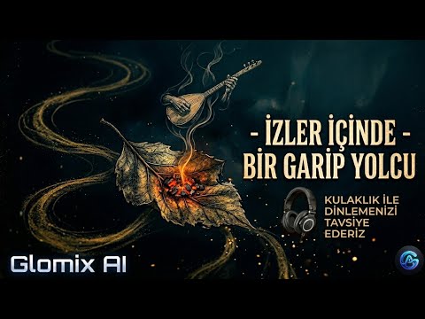 İzler İçinde - Bir Garip Yolcu | Glomix AI (Official Lyric Video)