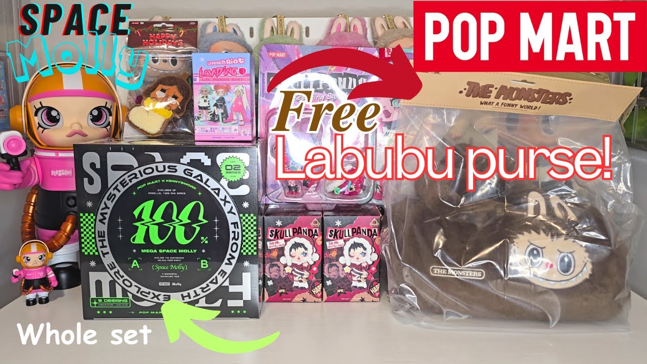 Free Labubu and Space Molly Set! - YouTube