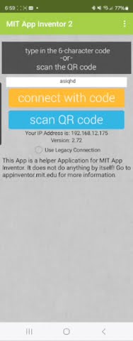 Connect using App Inventor Companion - YouTube