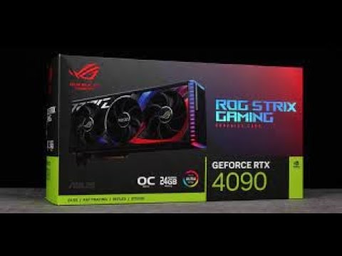 Asus ROG Strix OC GeForce RTX 4090 Unboxing - 4K - YouTube