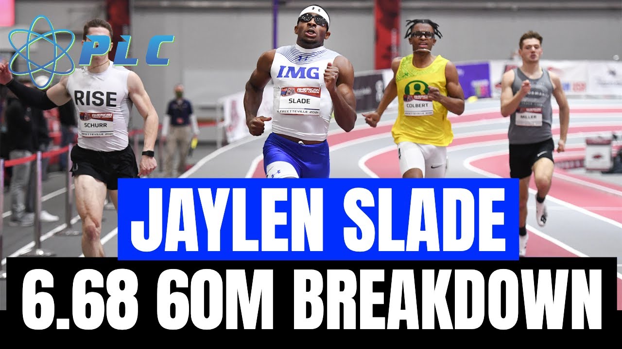 Jaylen Slade 60M 6.68 Breakdown Adidas Indoor Nationals - YouTube