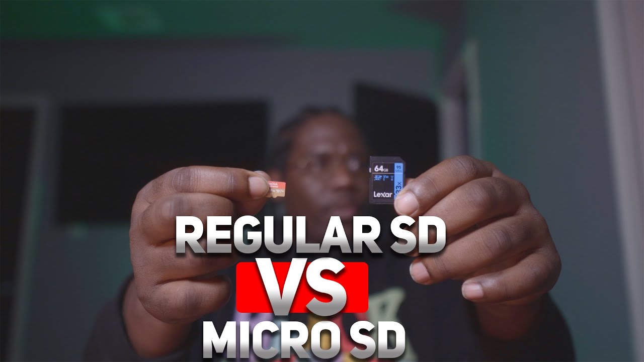 Micro SD vs Regular SD Card: Which One is Better for You? - YouTube