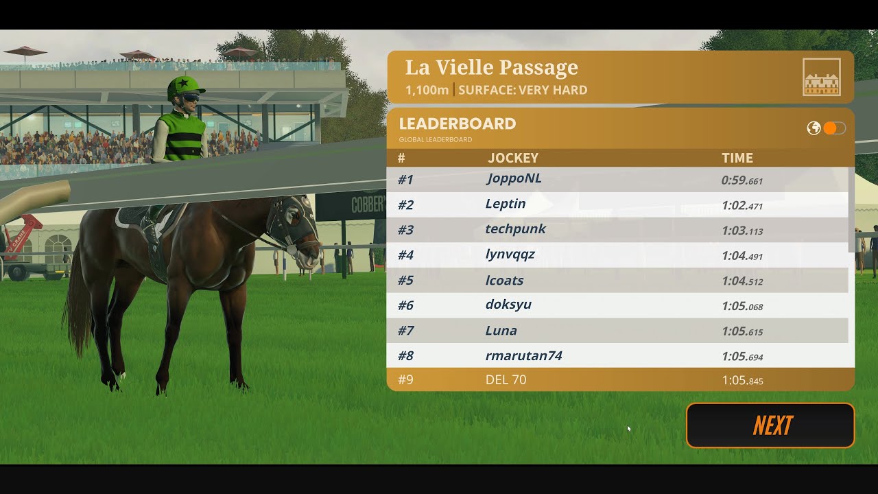 Rival Stars Racing Top 10 Global leaderboard Steeplechase Challenge ...