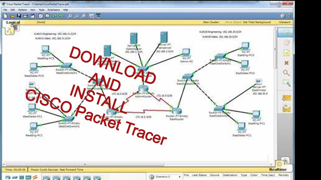 How to Download And Install Cisco Packet Tracer - YouTube