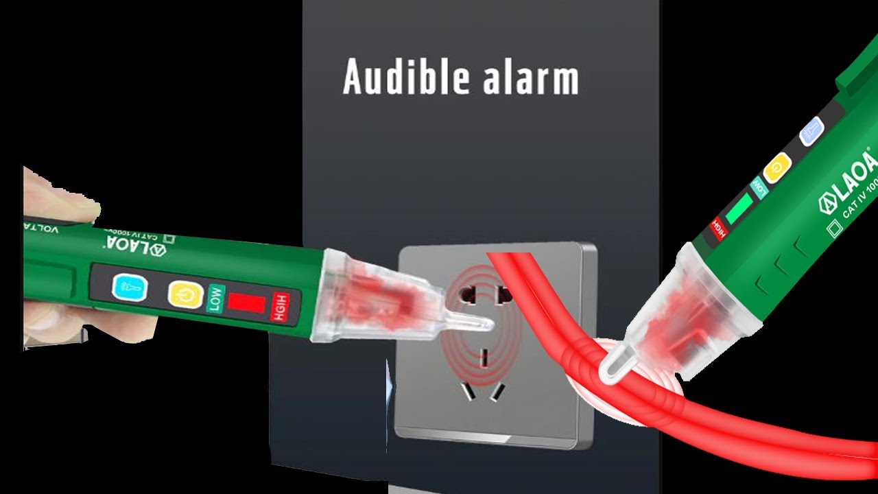 Multifunction Electric Pen Tester Voltage Detector Test With CE-Voltage ...