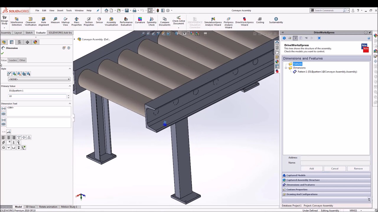 Automation Using DriveWorks Xpress in SOLIDWORKS 2020 - YouTube