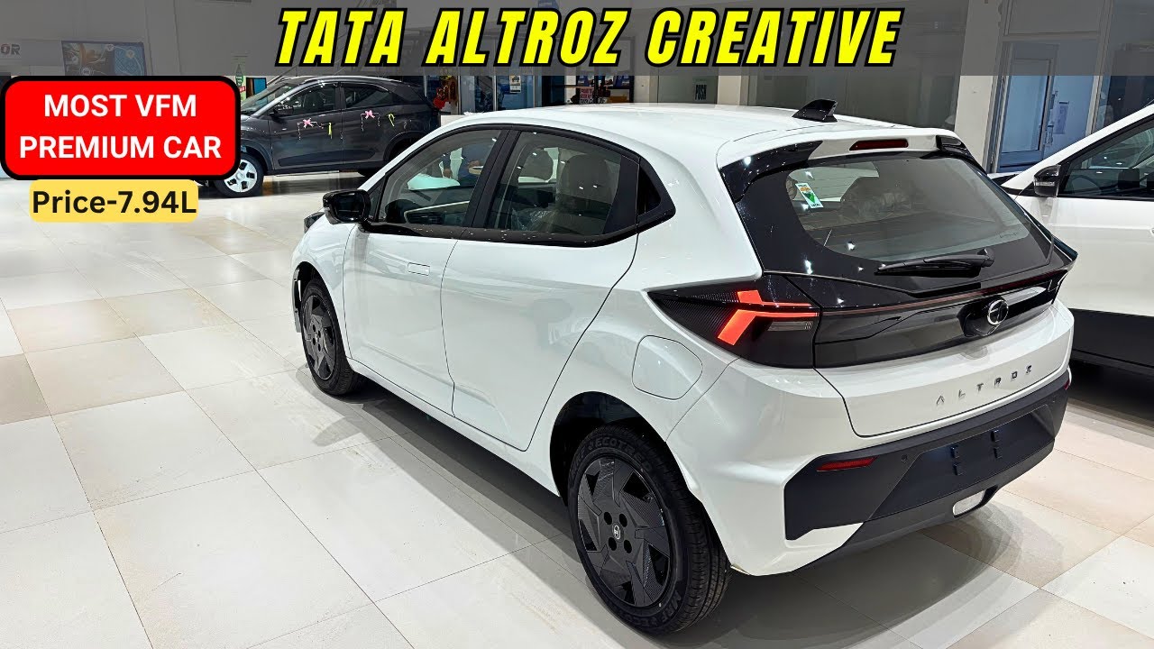 New Tata Altroz Creative | Detailed Walkaround With Price | tata altroz ...