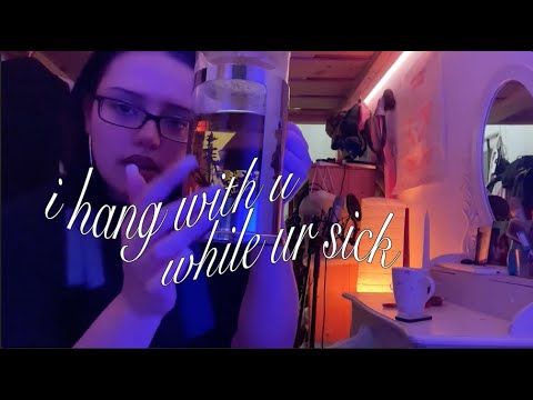 ⭑ur flatmate coming to hang out with you while you're sick / lofi asmr ...