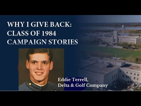 Eddie Terrell: Why I Give Back, Class Campaign Stories - YouTube