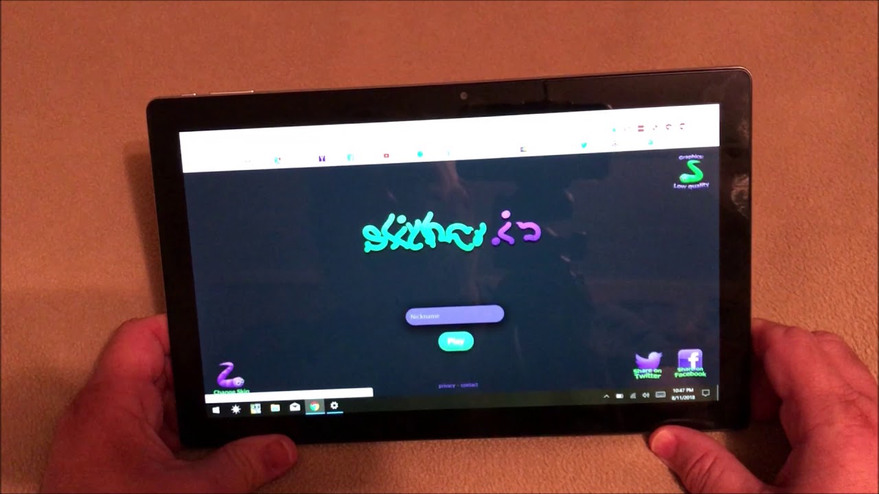 NuVision Encite Split 11 Windows 10 Tablet Review - YouTube