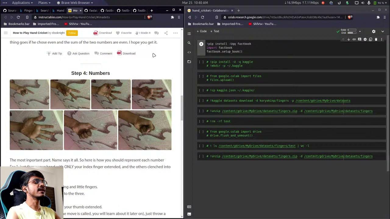 Let's build Hand Cricket game using Deep Learning | FastAI course - YouTube
