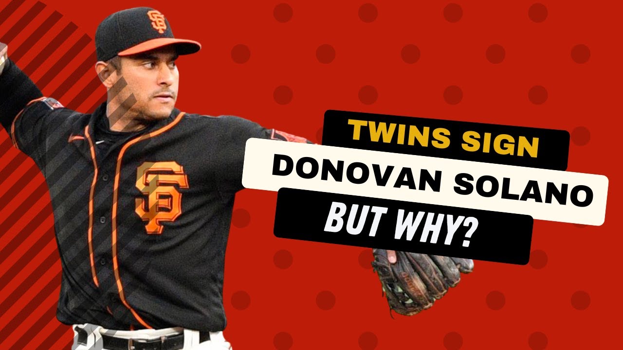 Minnesota Twins Sign Donovan Solano to One-Year Deal?? | WHY ...