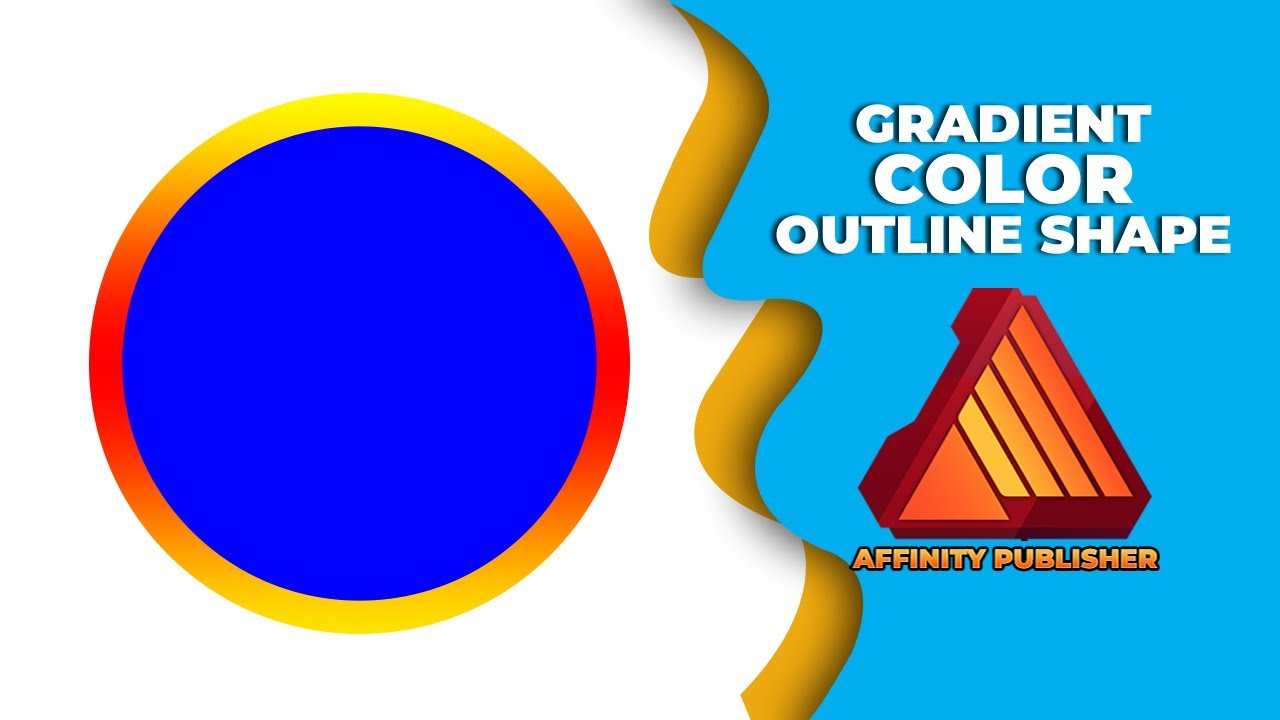 How to make gradient color to outline of shape in affinity publisher ...