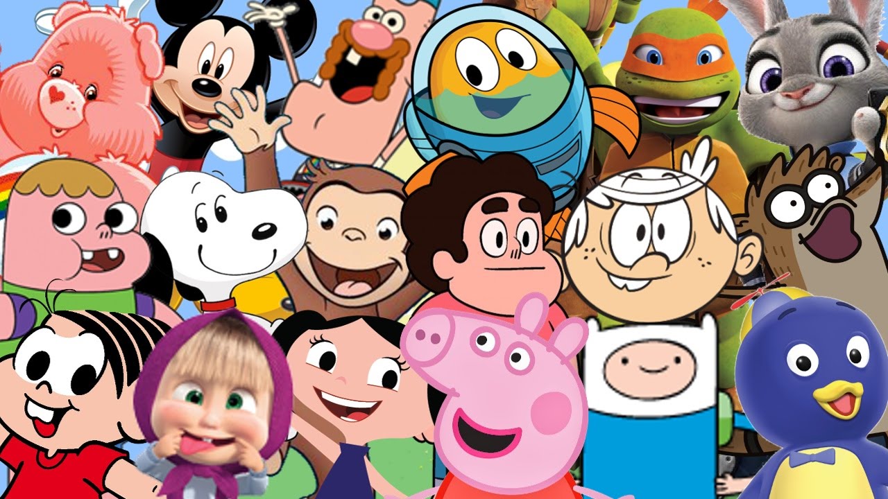 mickey zootopia peppa pig peixonauta os backyardigans o show da luna ...