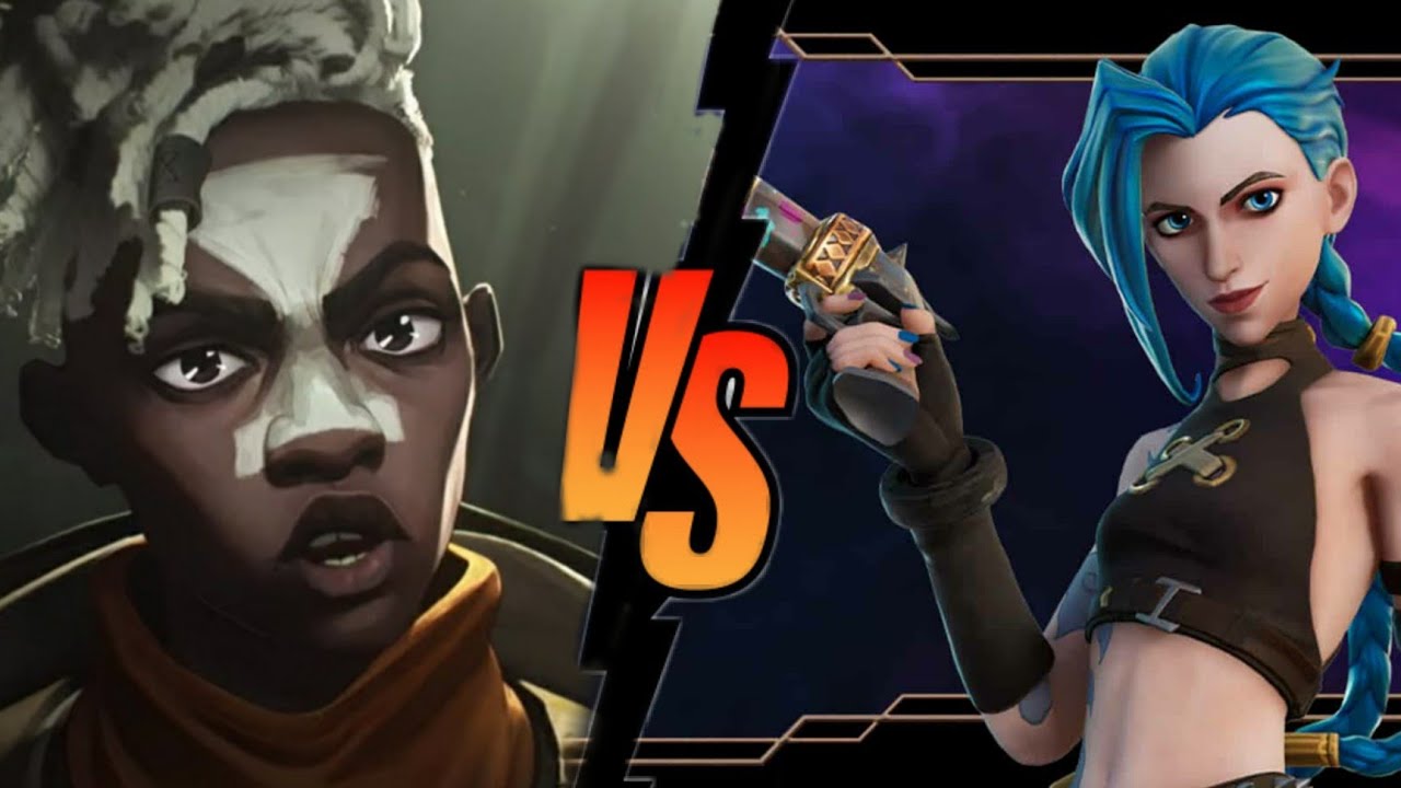 Jinx Vs Ekko Fight Scene - Arcane - YouTube