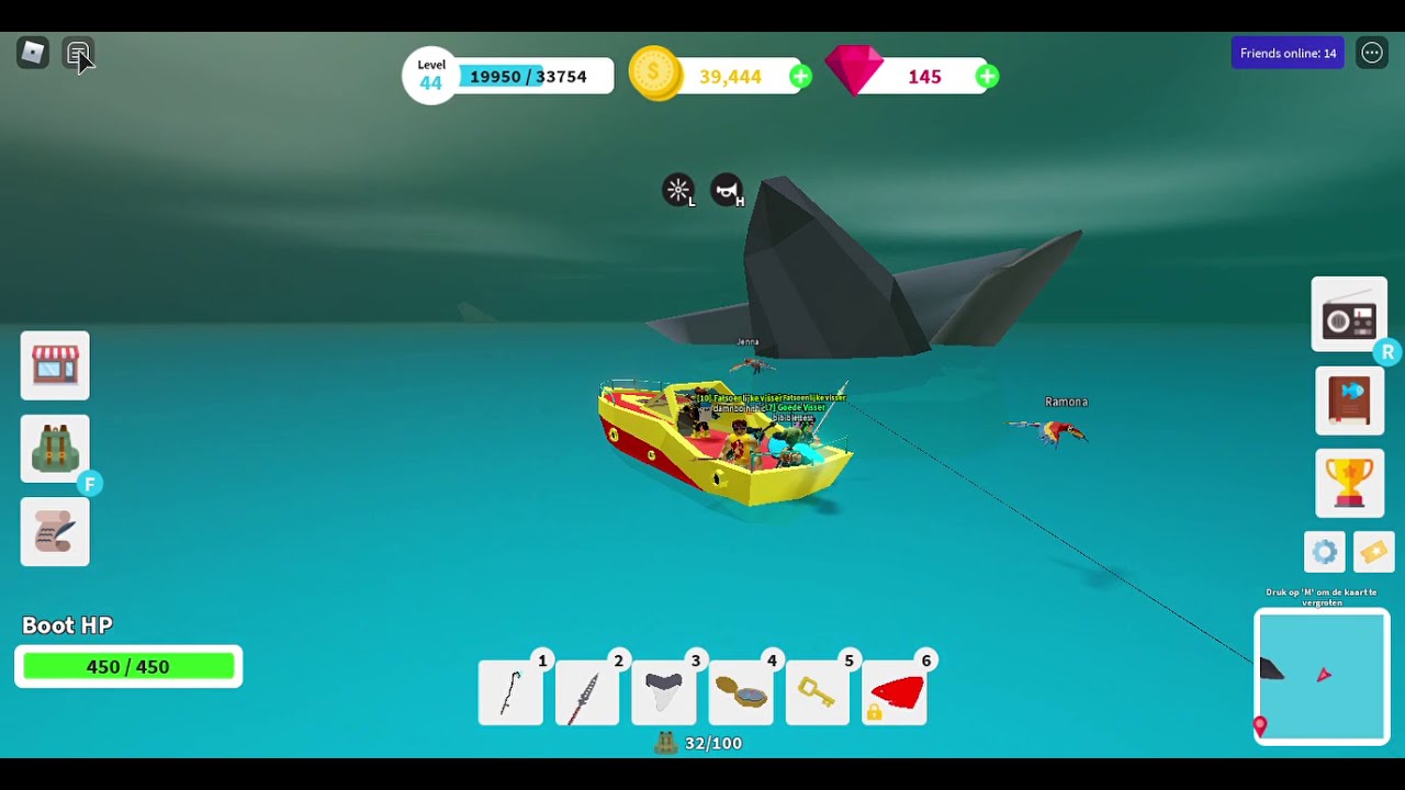 Spawned Moby Wood in Fishing simulator!!! - YouTube
