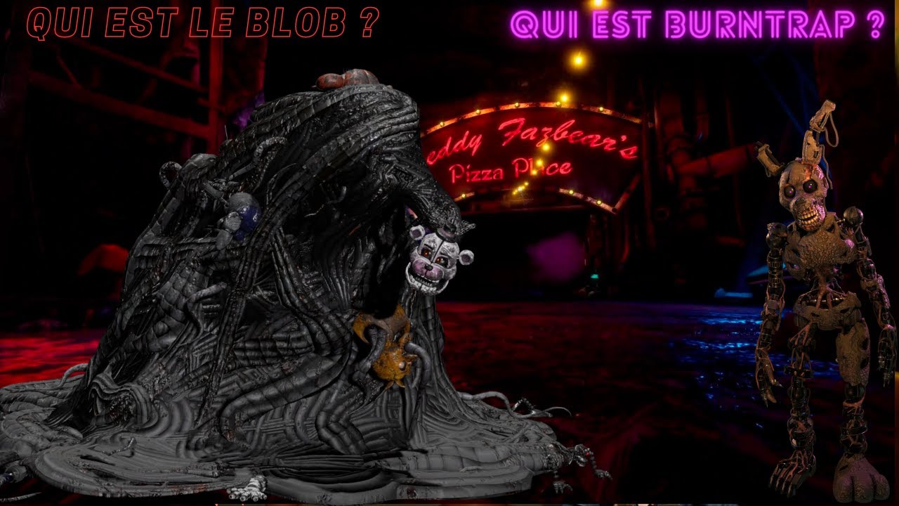 Lhistoire Du Blob Et Burntrap Fnaf Security Breach Youtube