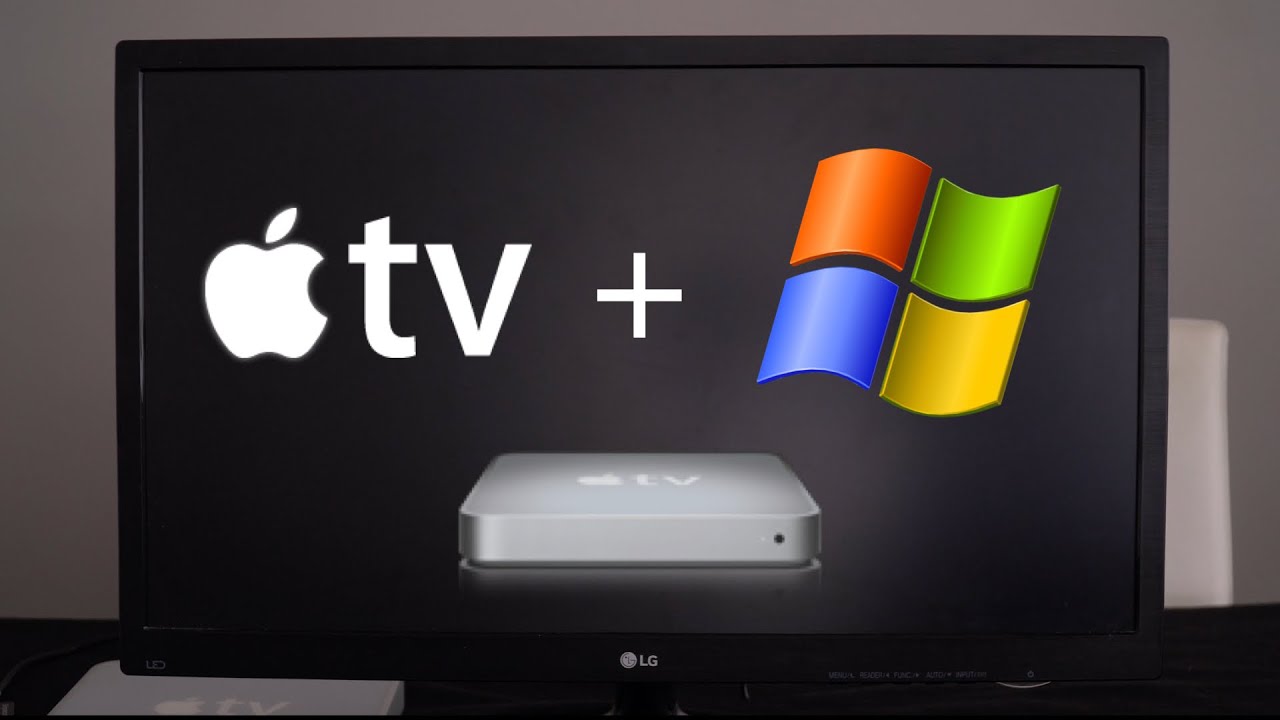 Windows XP on an Apple TV (using QEMU) - YouTube
