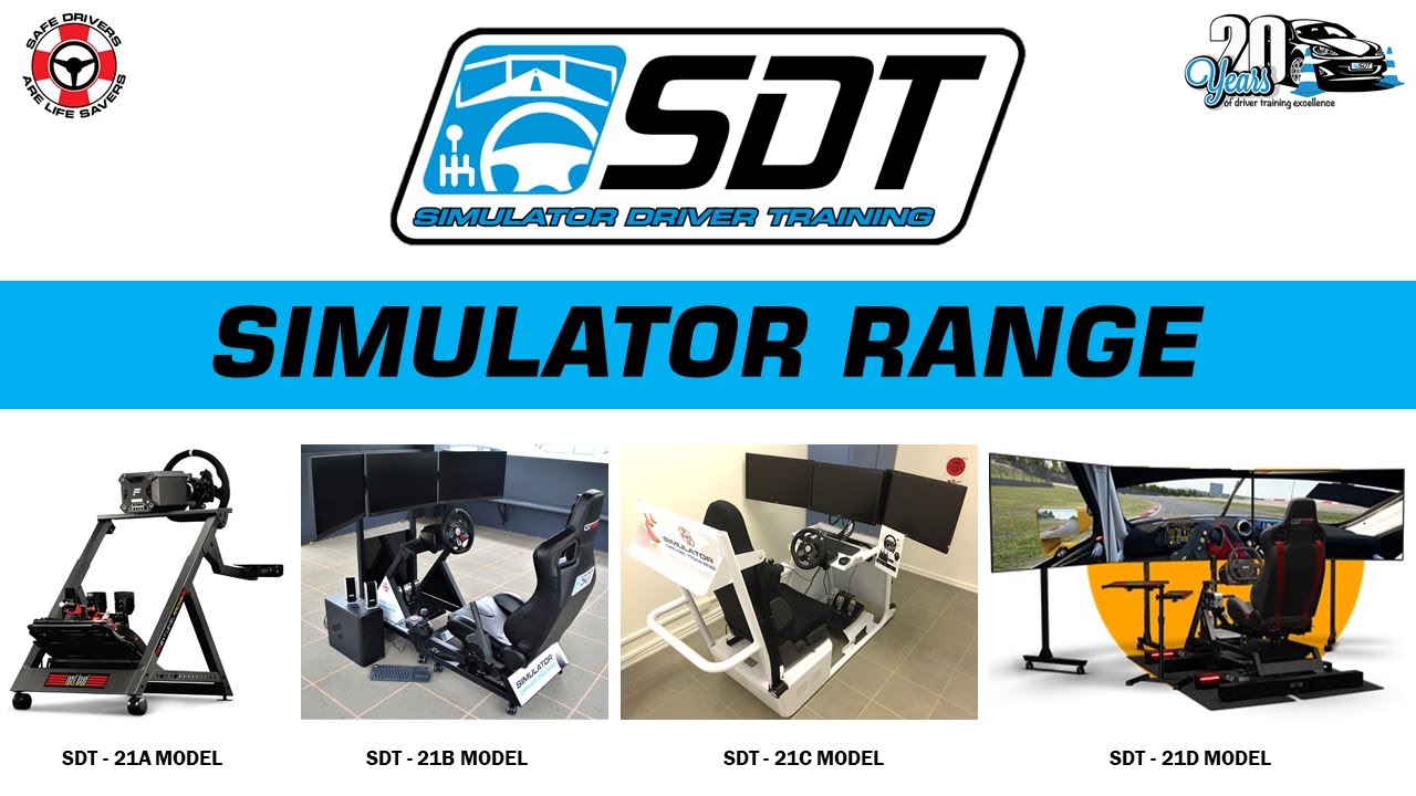 SDT Simulator Driver Training (simulator range and features) - YouTube