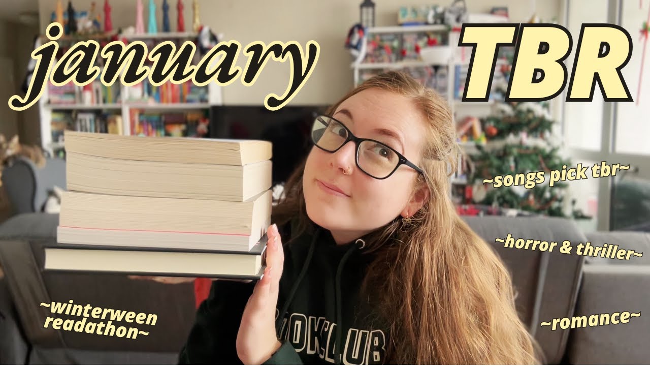 JANUARY TBR | songs pick my tbr & winterween readathon plans - YouTube