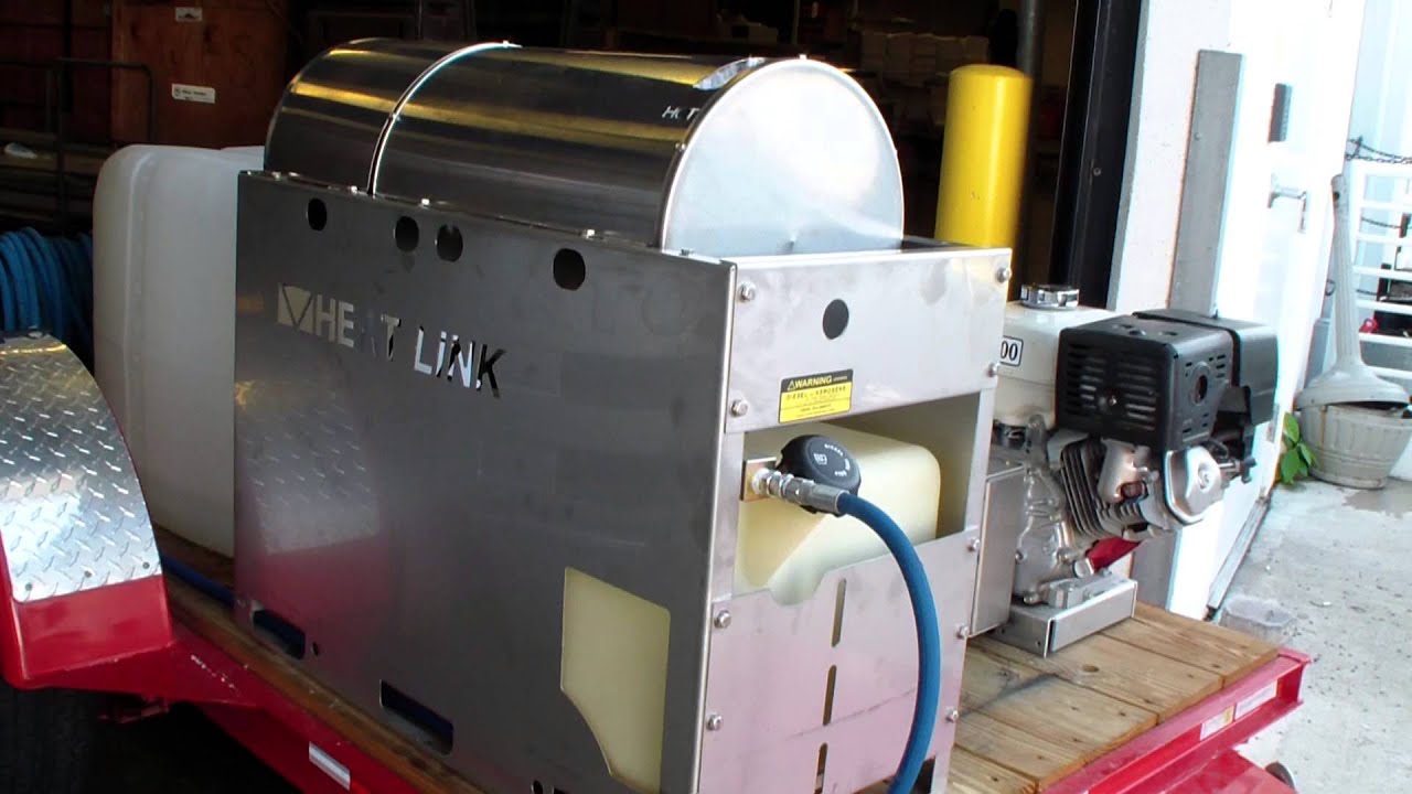 Honda GX390 Pressure Washer & Hydro Tek Heat Link Hot Box On Sale Dan ...