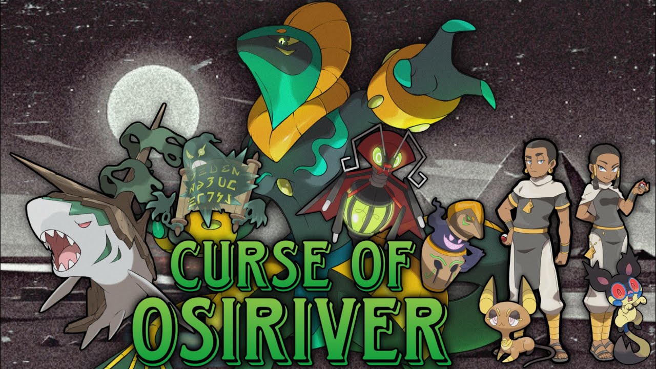 Creating NEW Ghost Pokémon! Leweka Halloween Special: CURSE OF OSIRIVER ...