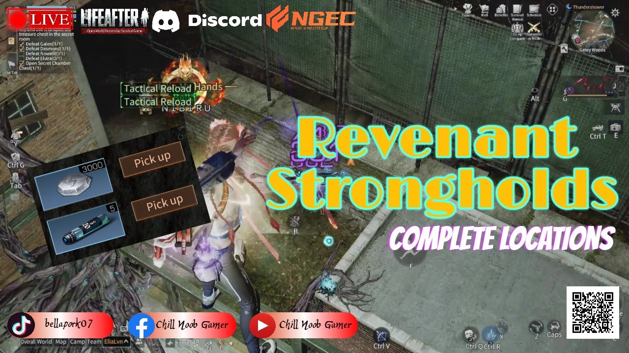 Revenant Stronghold Locations | Easy Survival - YouTube