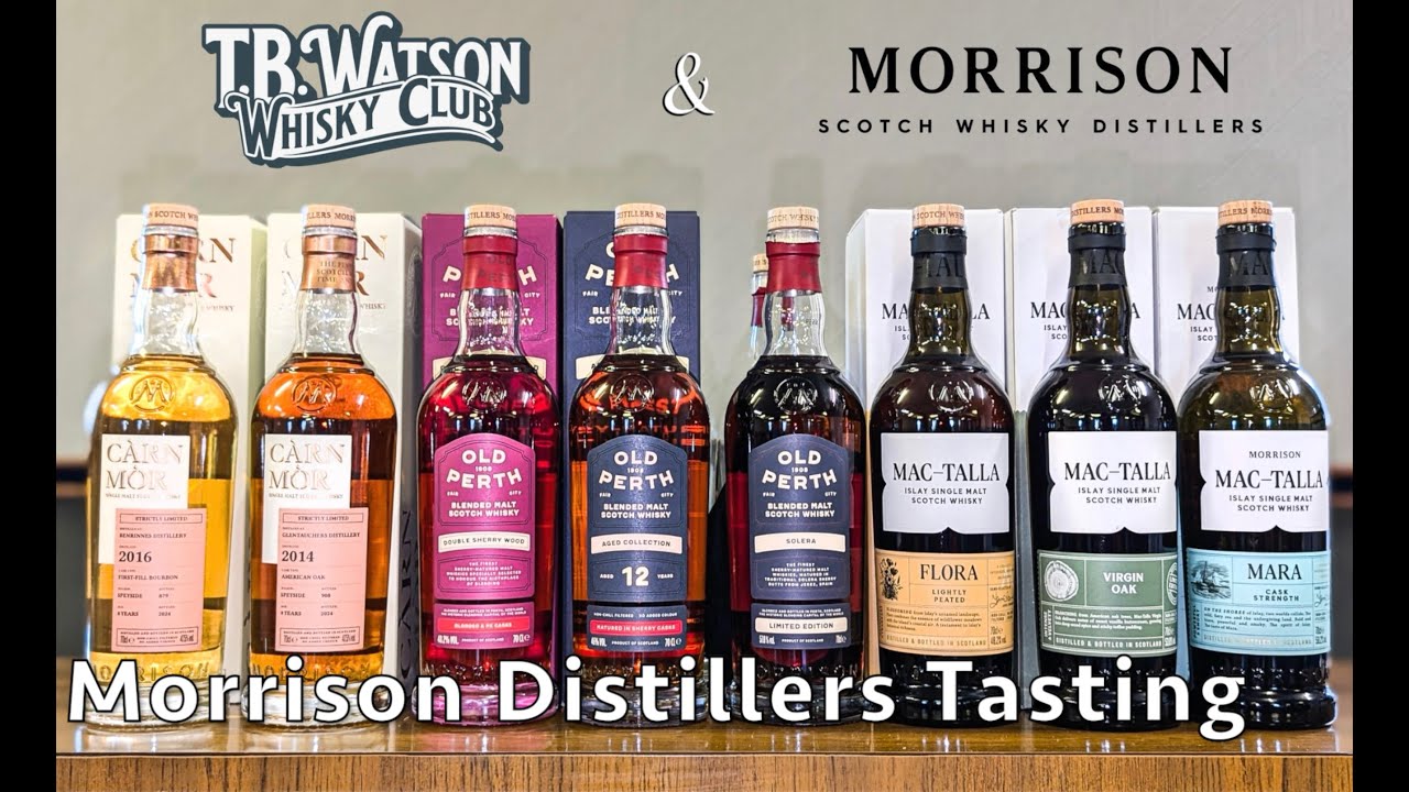 Morrison Scotch Whisky Distillers tasting with the TB Watson Whisky ...
