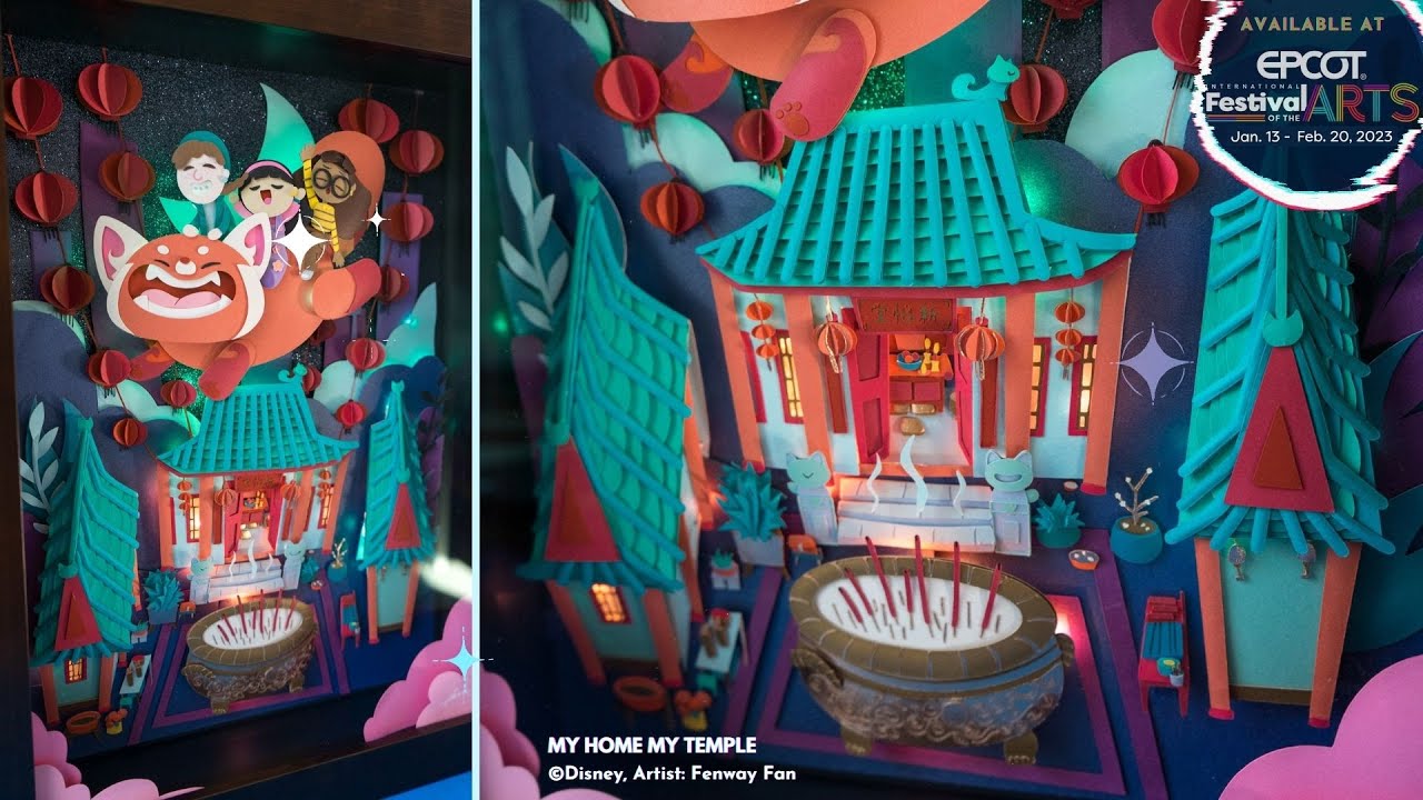 “My home my temple” Shadowbox close look - YouTube