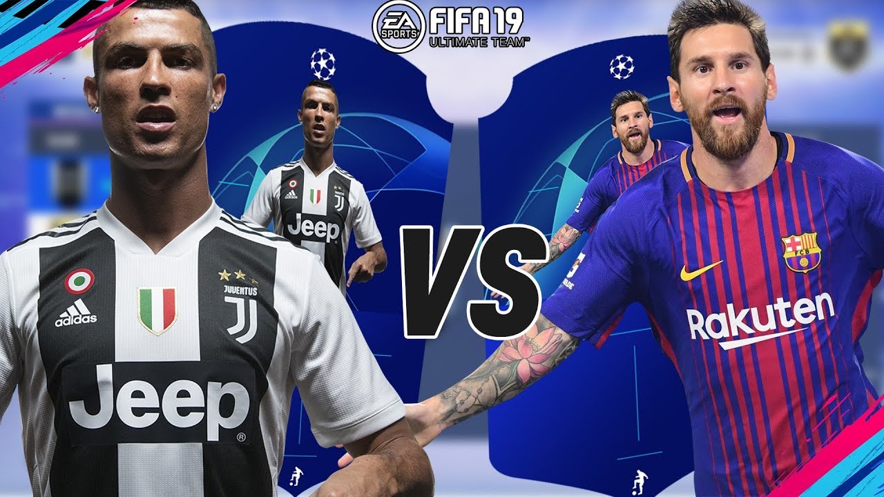 MESSI vs RONALDO SU FIFA 19 ULTIMATE TEAM! - YouTube