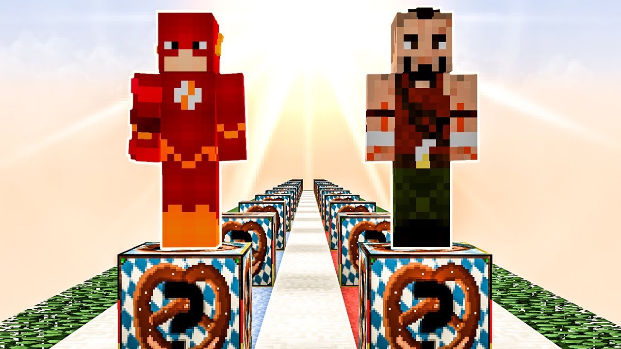 Batalla Lucky Block Cerveza Chetados Lucky Blocks Mod Minecraft Con