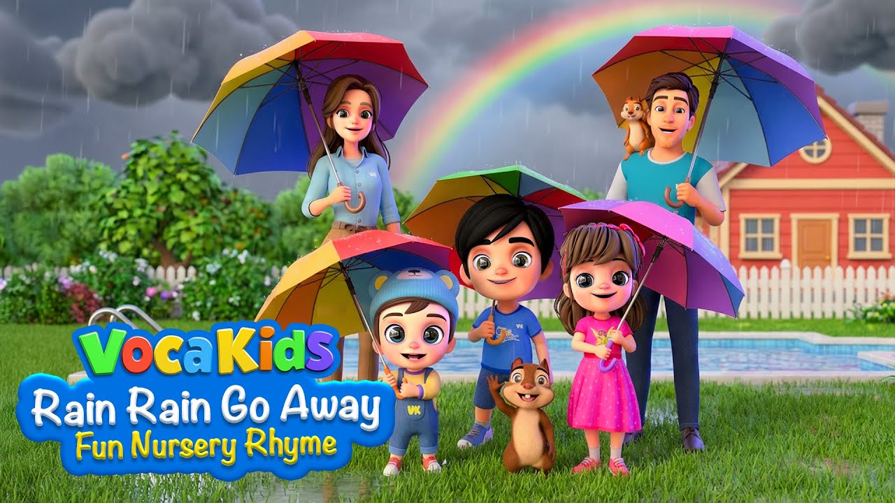 Rain Rain Go Away | English Kids Song | Nursery Rhymes for Children ...
