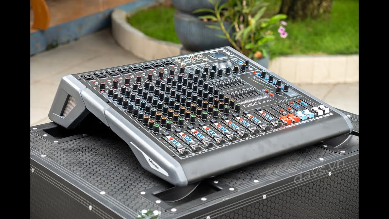 Mixer DAVS MD12X | Mixer cơ - YouTube
