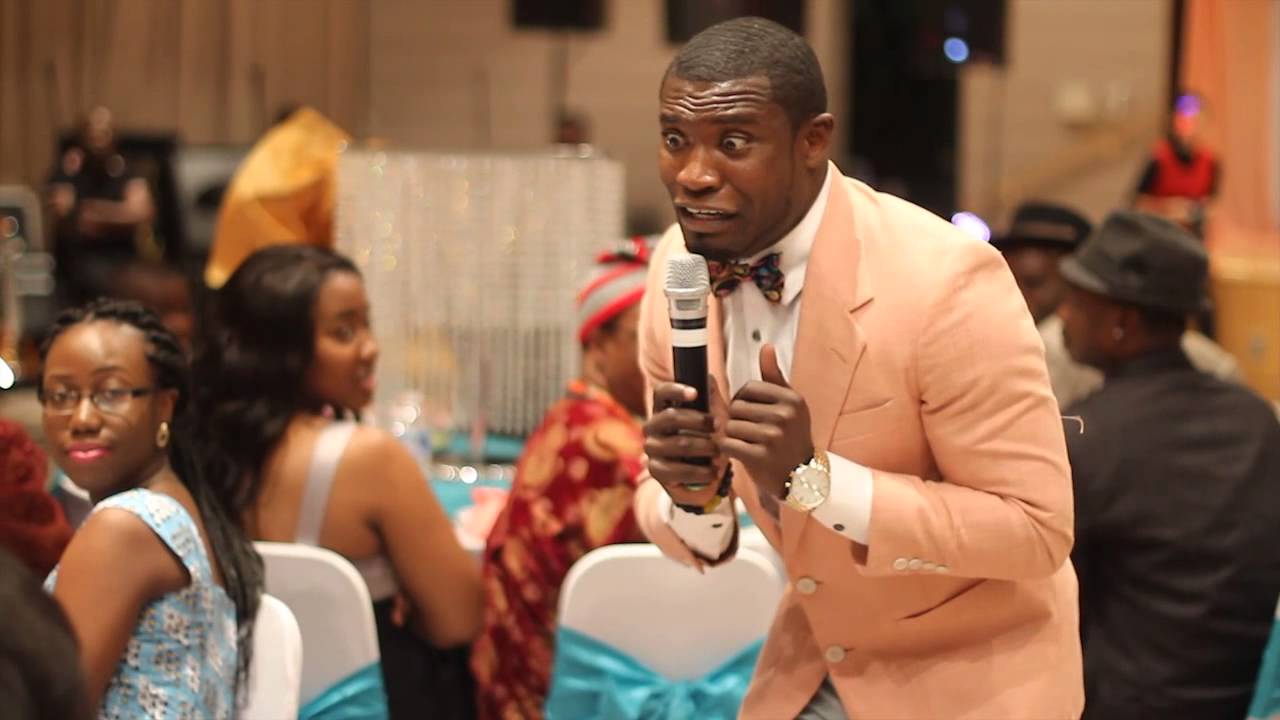 MC Kofi Williams - Faith & Osita's Wedding - African Woman Joke - YouTube