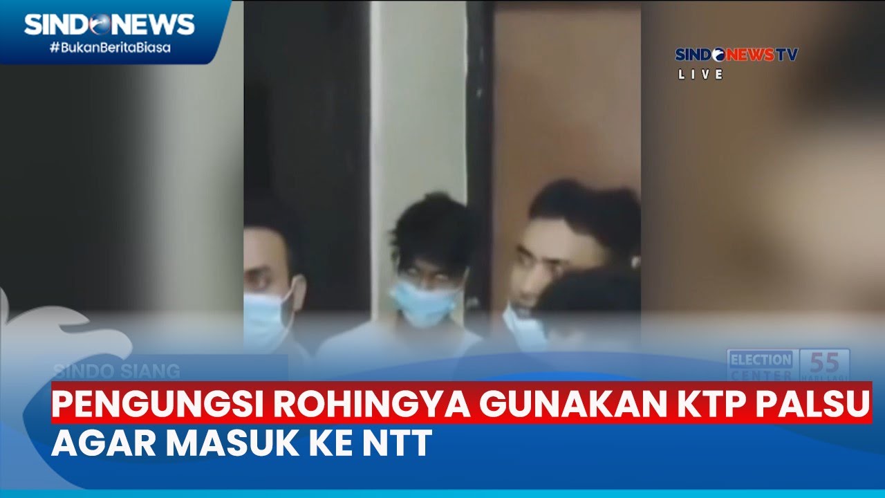 Viral! Pengungsi Rohingya Masuk NTT dengan KTP Palsu yang Dibuat di ...