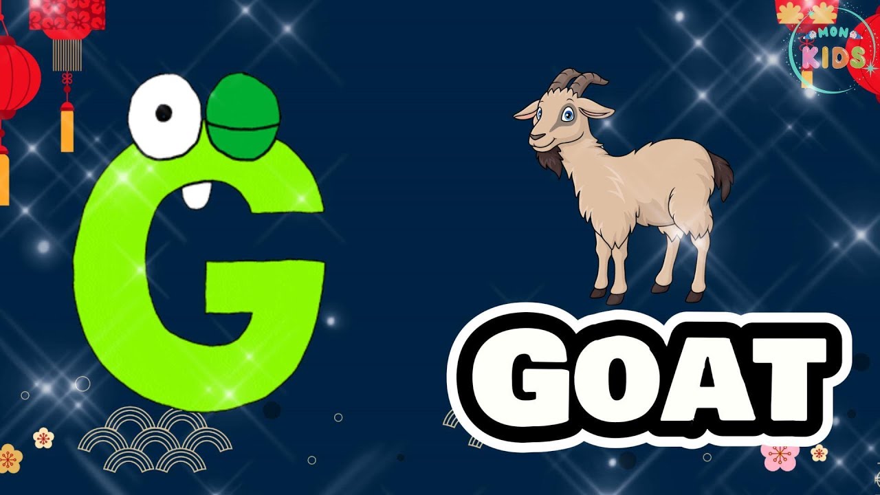 ABC Phonics Song ♫ G is for Goat 🐐 Learn Phonics Song for Children ...